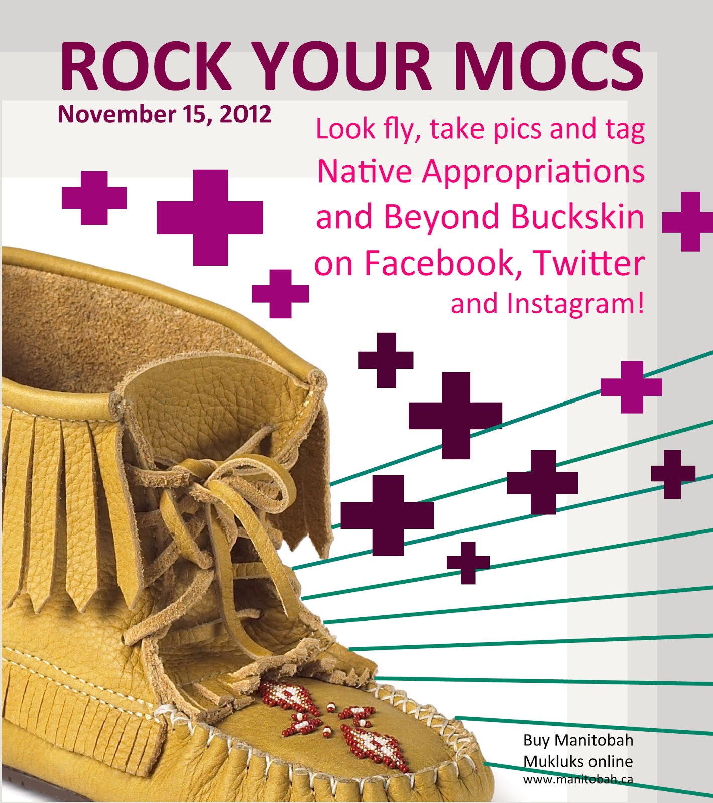 BEYOND BUCKSKIN: Rock your Mocs!