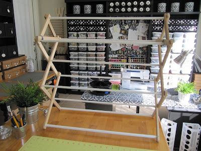 Sew Many Ways...: Tool Time Tuesday...Drying Rack for Sewing