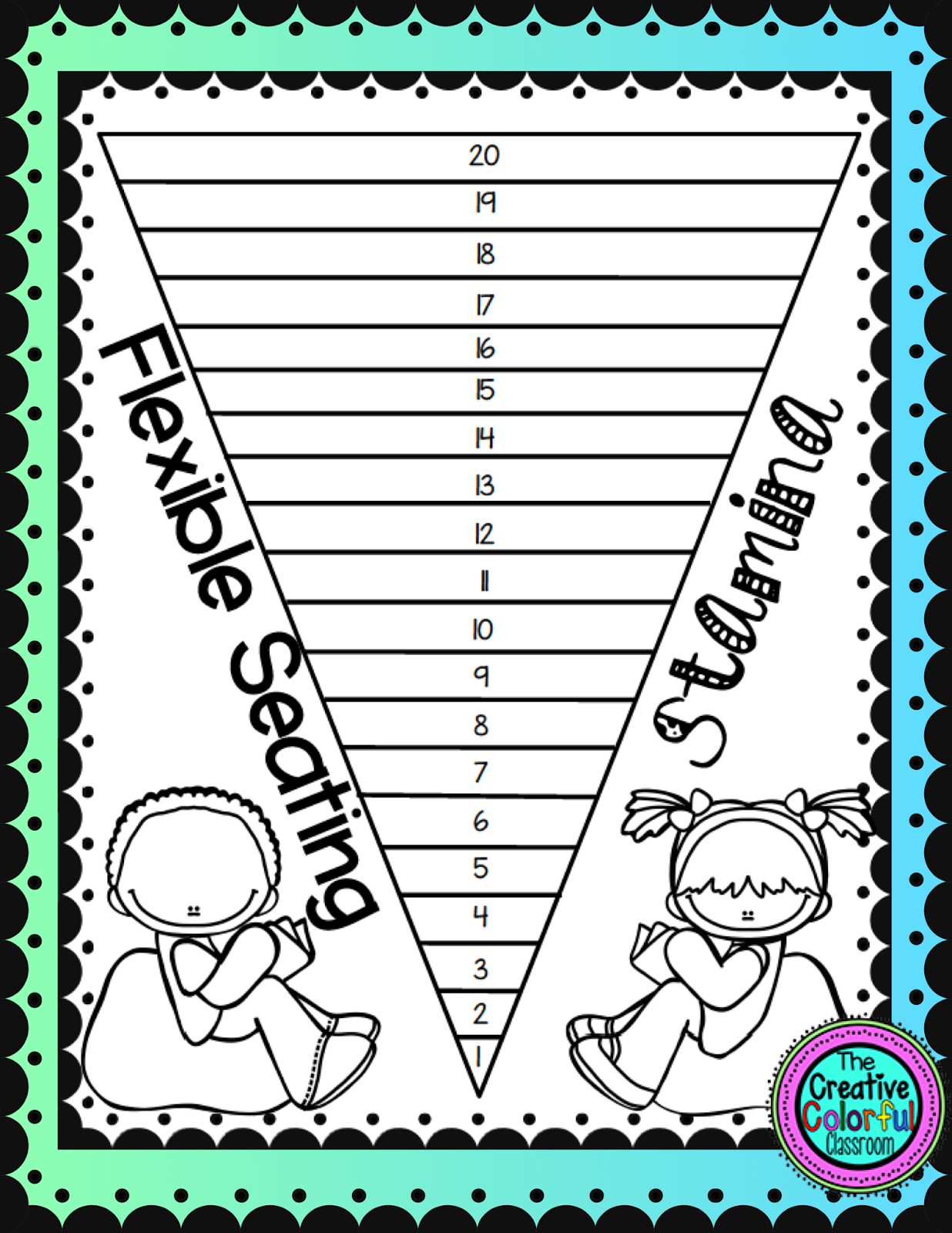 The Creative Colorful Classroom: Flexible Seating