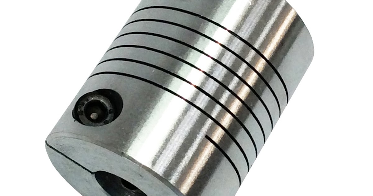 Shaft Coupler 5mm To 12mm Flexible Coupling 25x30mm | AgusYulianto2