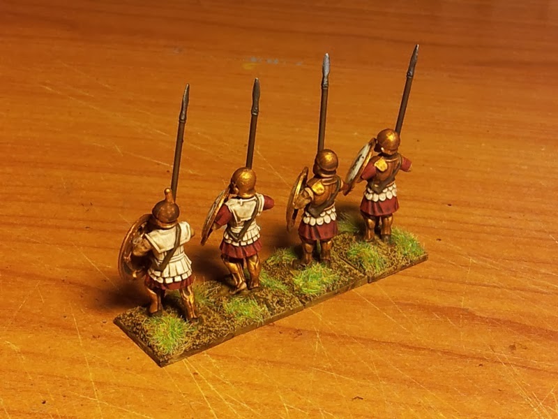 Hobby worker: First Painted Libyan Heavy Infantry