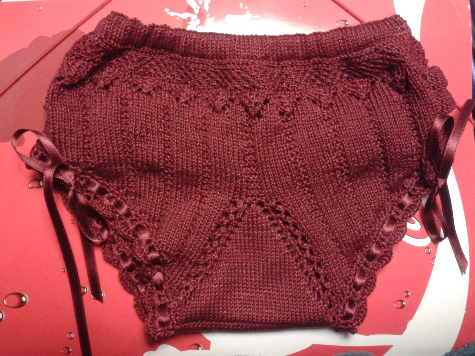 En punto, de mí para ti.: Mis braguitas.