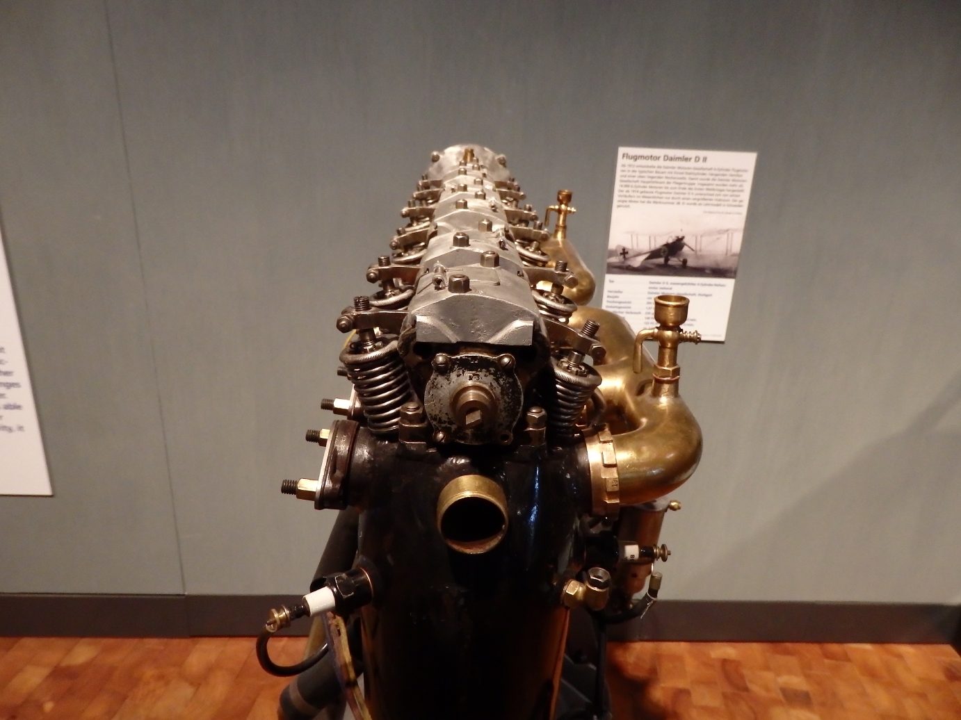 Alma de herrero: Motor de aviación Daimler DII