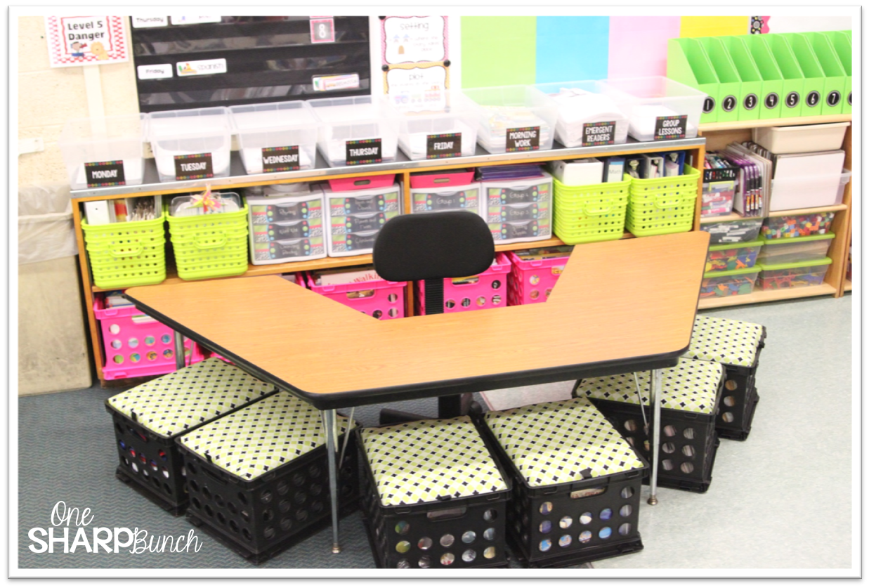 Classroom Reveal & First Day FREEBIES - One Sharp Bunch
