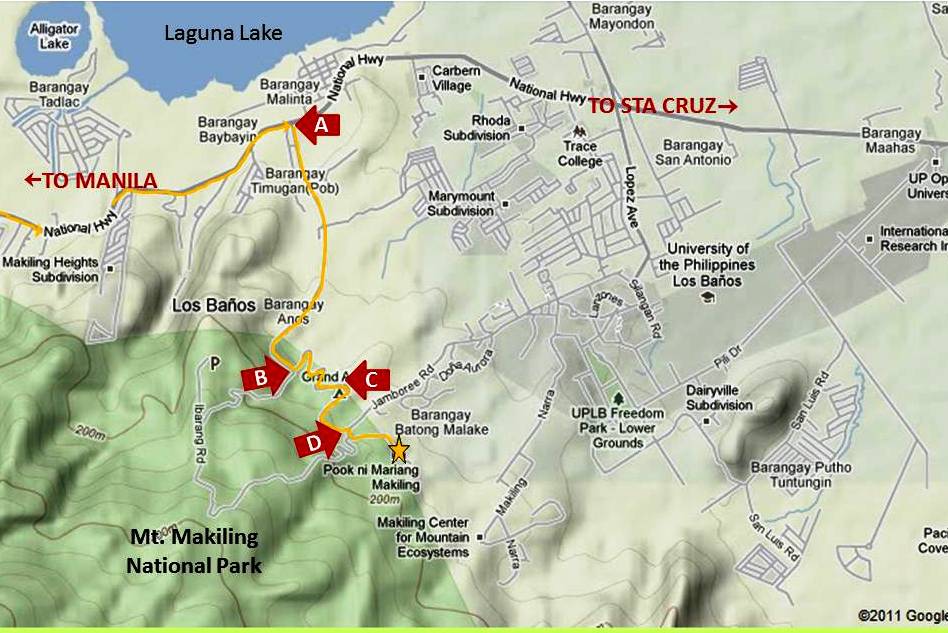 Pook ni Mariang Makiling: How to Get There | Island Travel