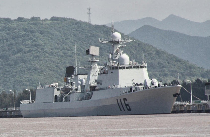 Type 051C Luzhou Class Long Range Air Defence Guided Missile Destroyers ...