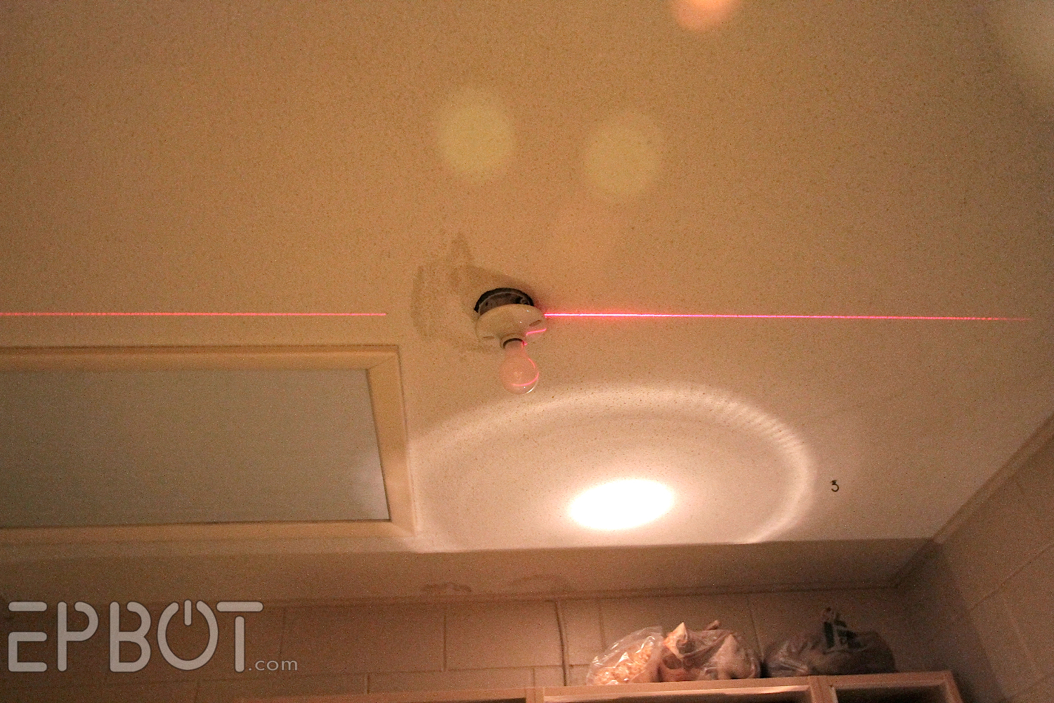 EPBOT: DIY Faux Tin Tile Ceiling