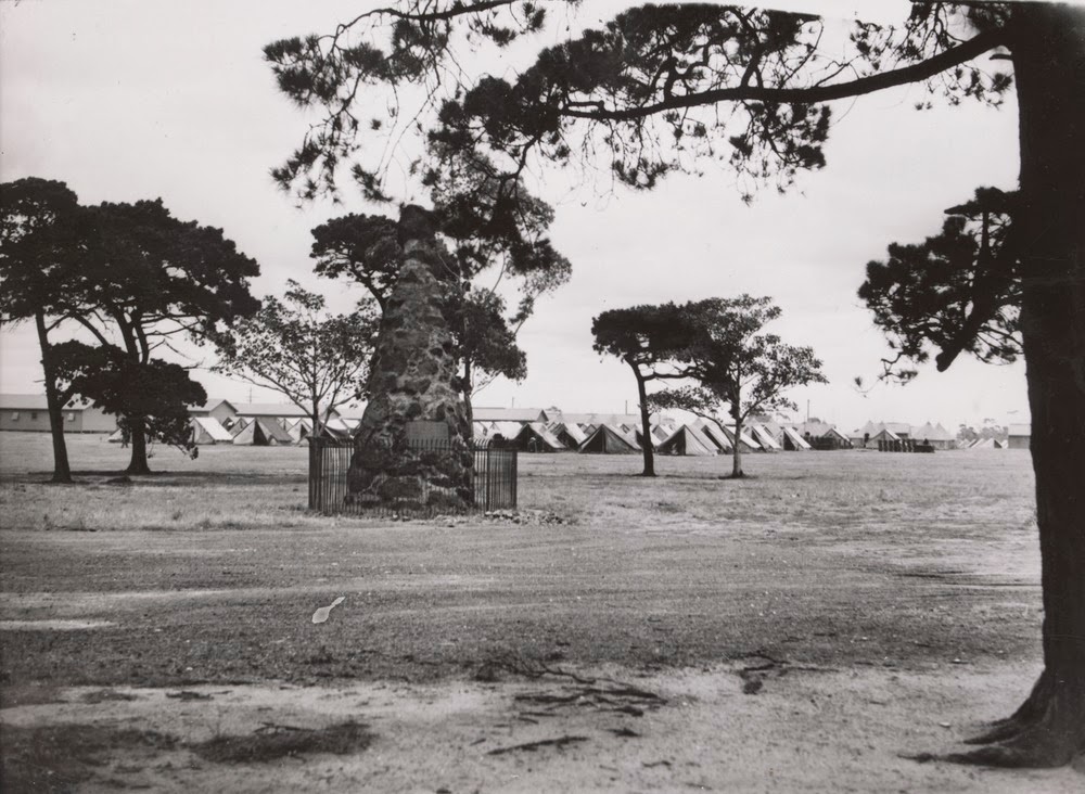 War in Victoria : Camp Pell (Royal Park) - Then & Now
