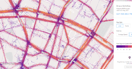 The Strava Speed Map - Original Global Map