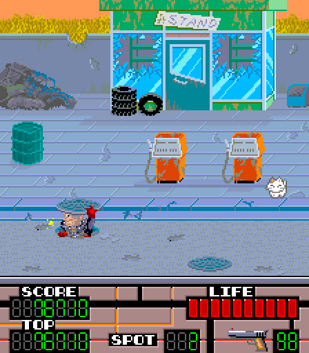 VGJUNK: VIOLENT SHOOTING / CYCLE SHOOTING / BRONX (ARCADE)