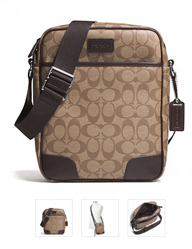 Ina's Fabulous Finds: Coach Men Flight Bag