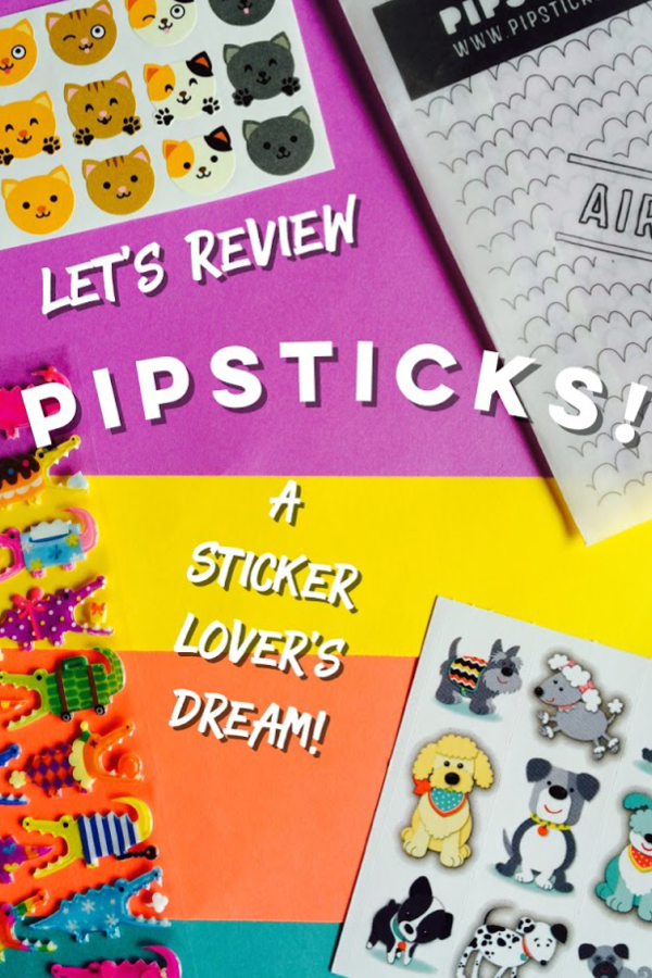 Let's Review Pipsticks Sticker Subscriptions! | The Jersey Momma