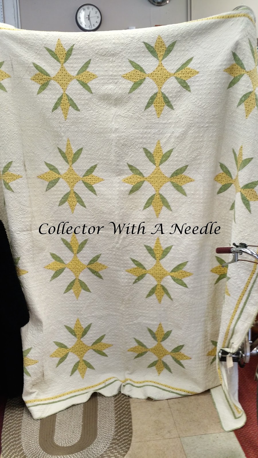 Collector With A Needle: Turkey Tracks or Wandering Foot - Looking at Clues