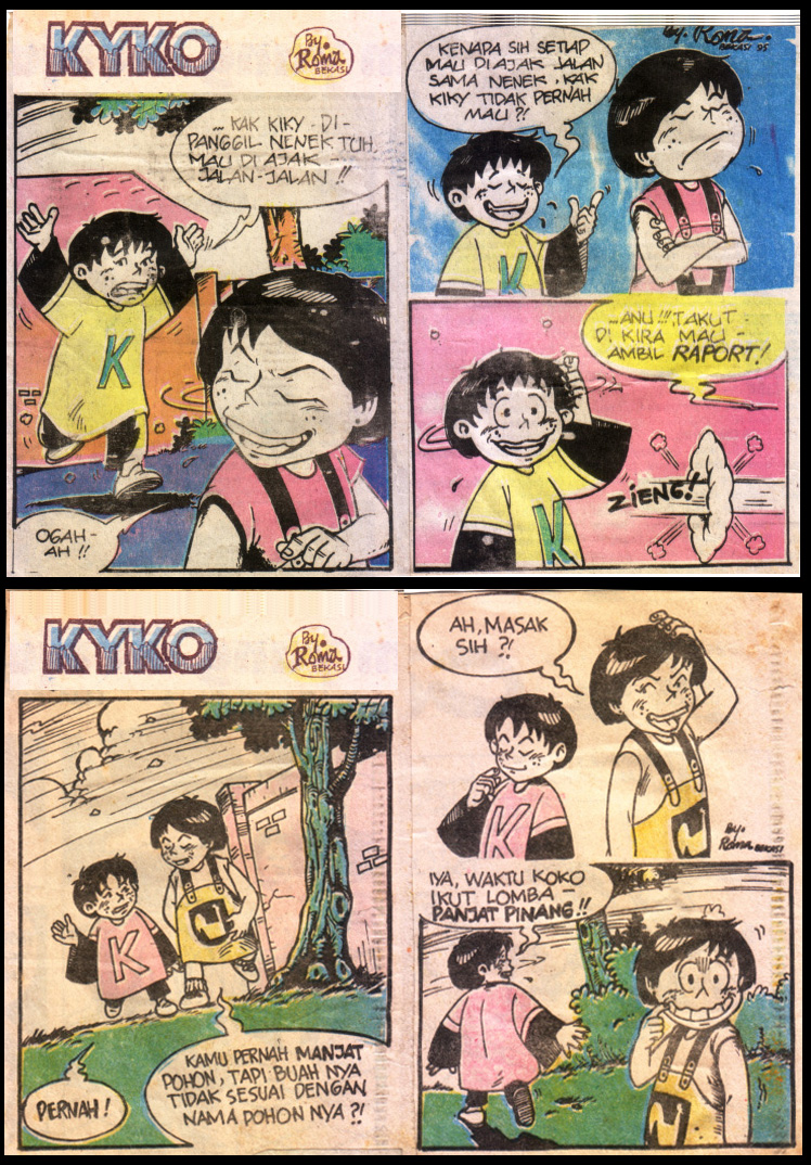Roma Bijac : KOMIK STRIP KYKO