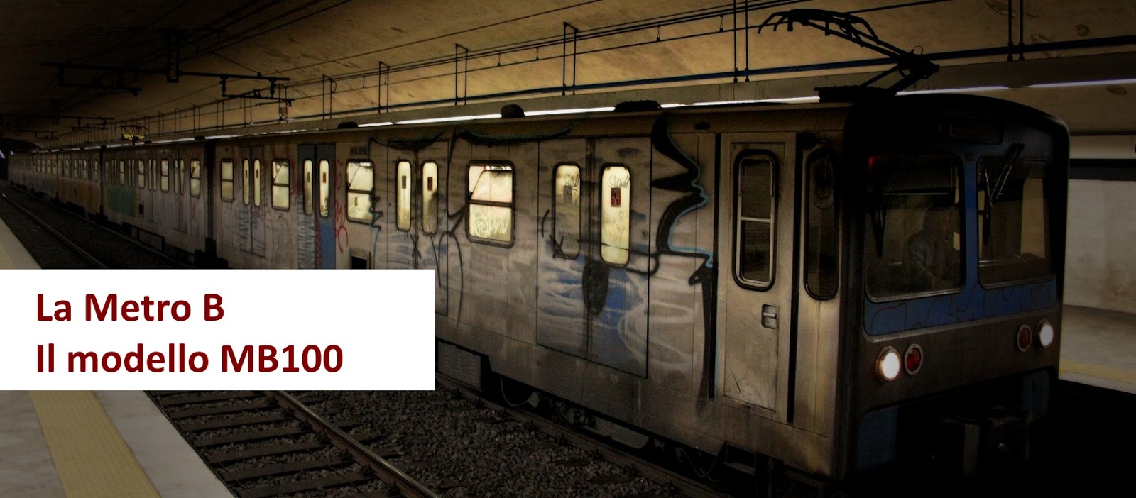 I treni della Metro B - Le MB100
