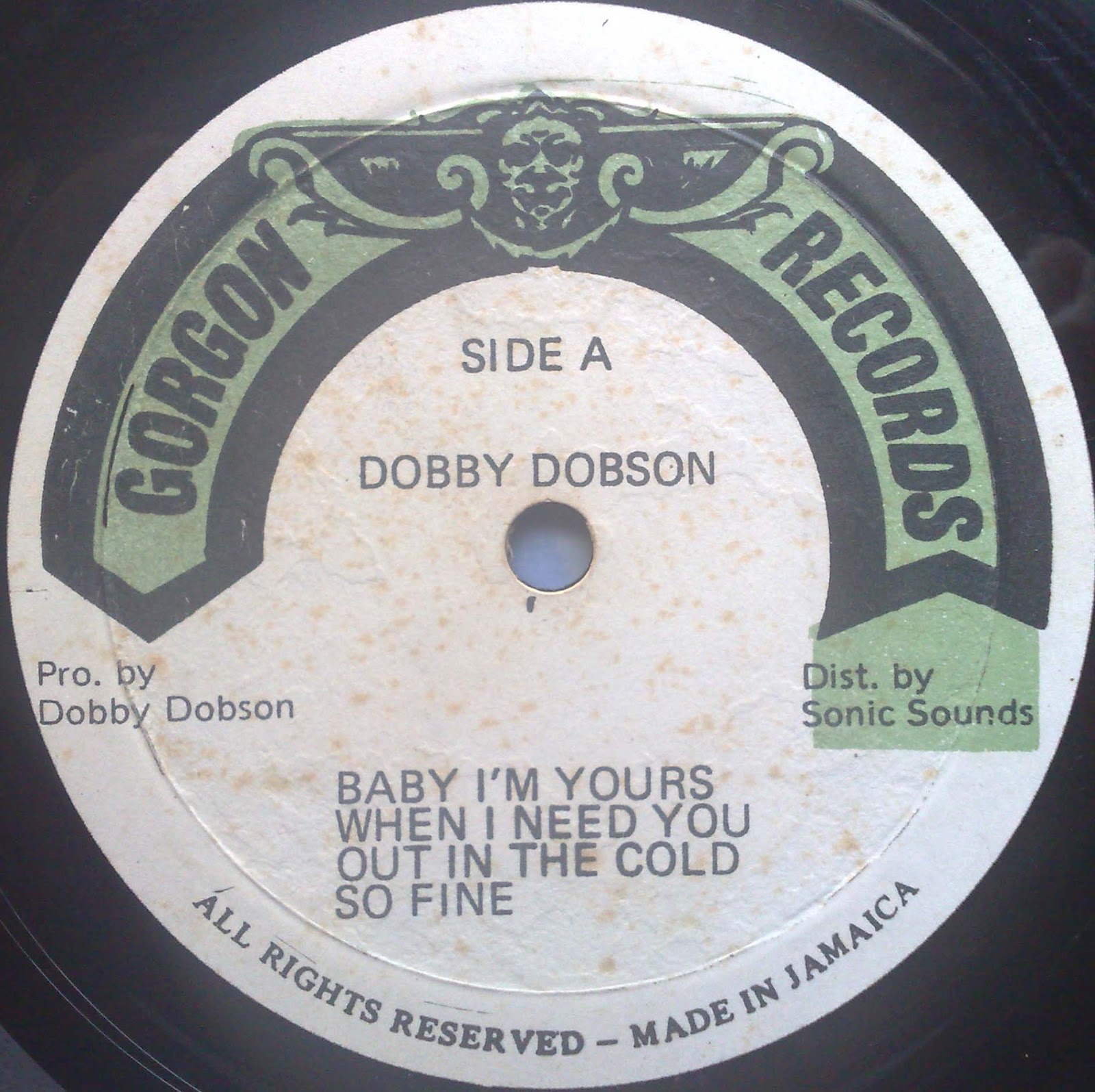 Rasta Reggae Music: Dobby Dobson - Dobby Dobson