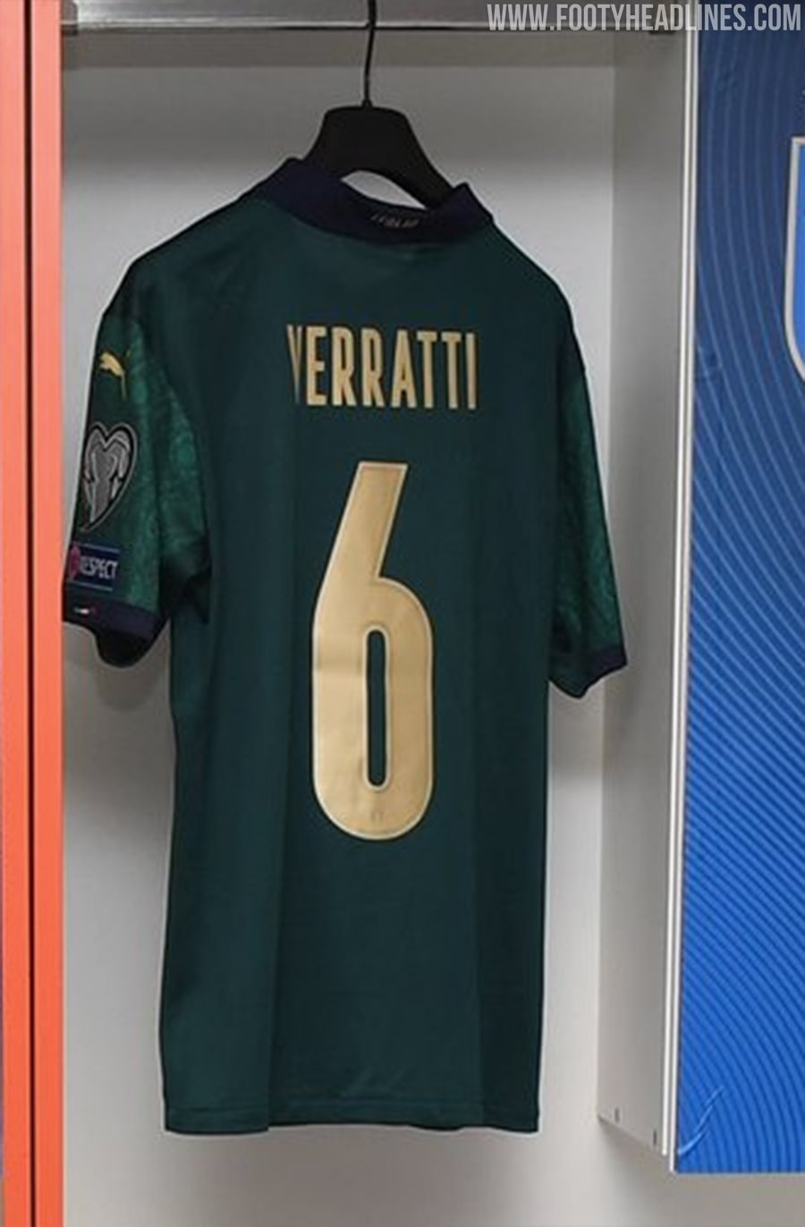 Classy Puma Italy 'Renaissance' Kit Font Revealed - Footy Headlines