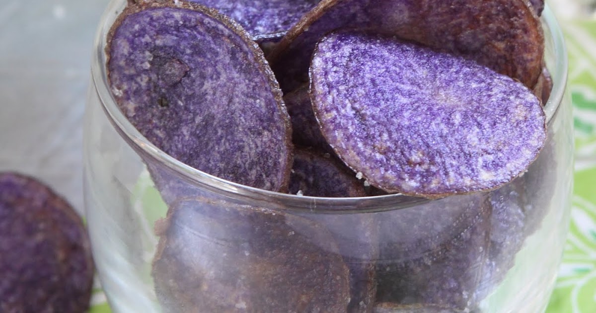ShowFood Chef: Truffled Potato Chips - Peruvian Purple Potatoes
