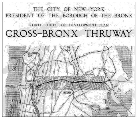 Hip Hop Culture : Robert Moses and the Cross Bronx Expressway