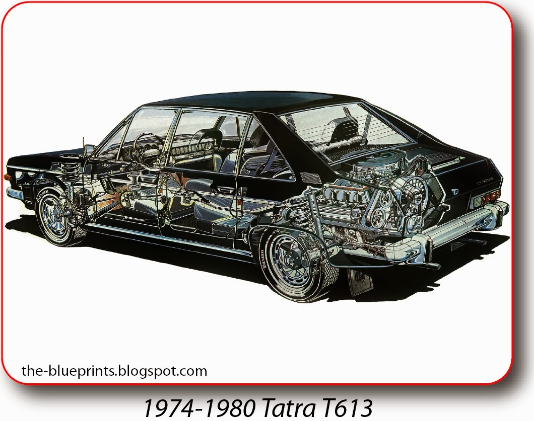 Vector Blueprints - Cars, Trucks, Busses and others: Tatra - Illustrations