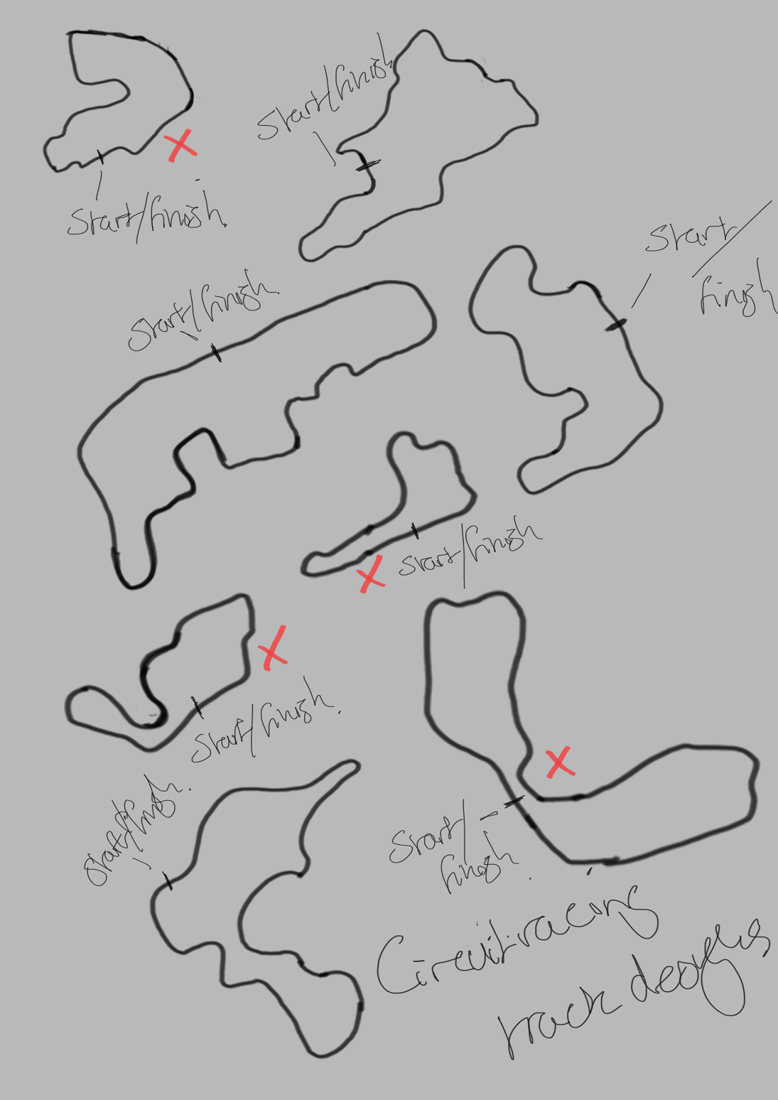 Jurassic Kart Dev Blog: Formula 1 & Rally Track Research - New Layout ...
