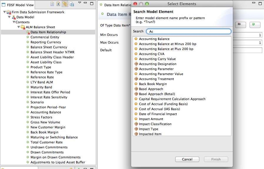 Data Designer: Modeling the Firm Data Submission Framework