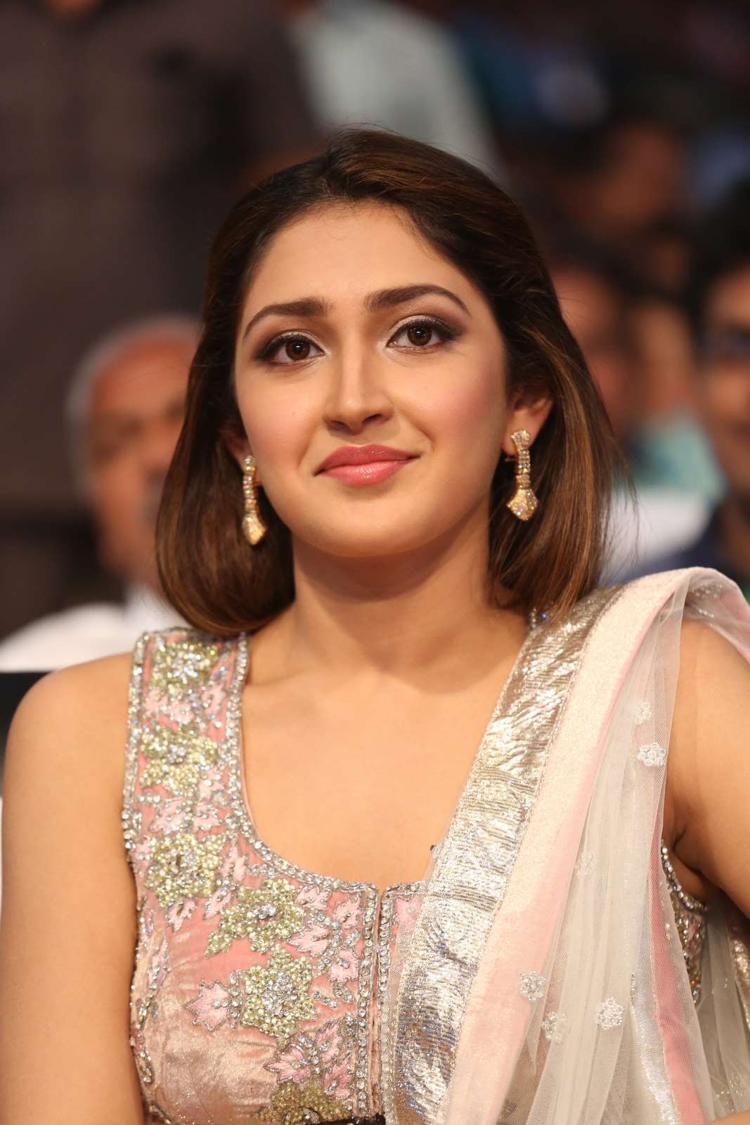 Sayesha Saigal photos at Akhil audio launch