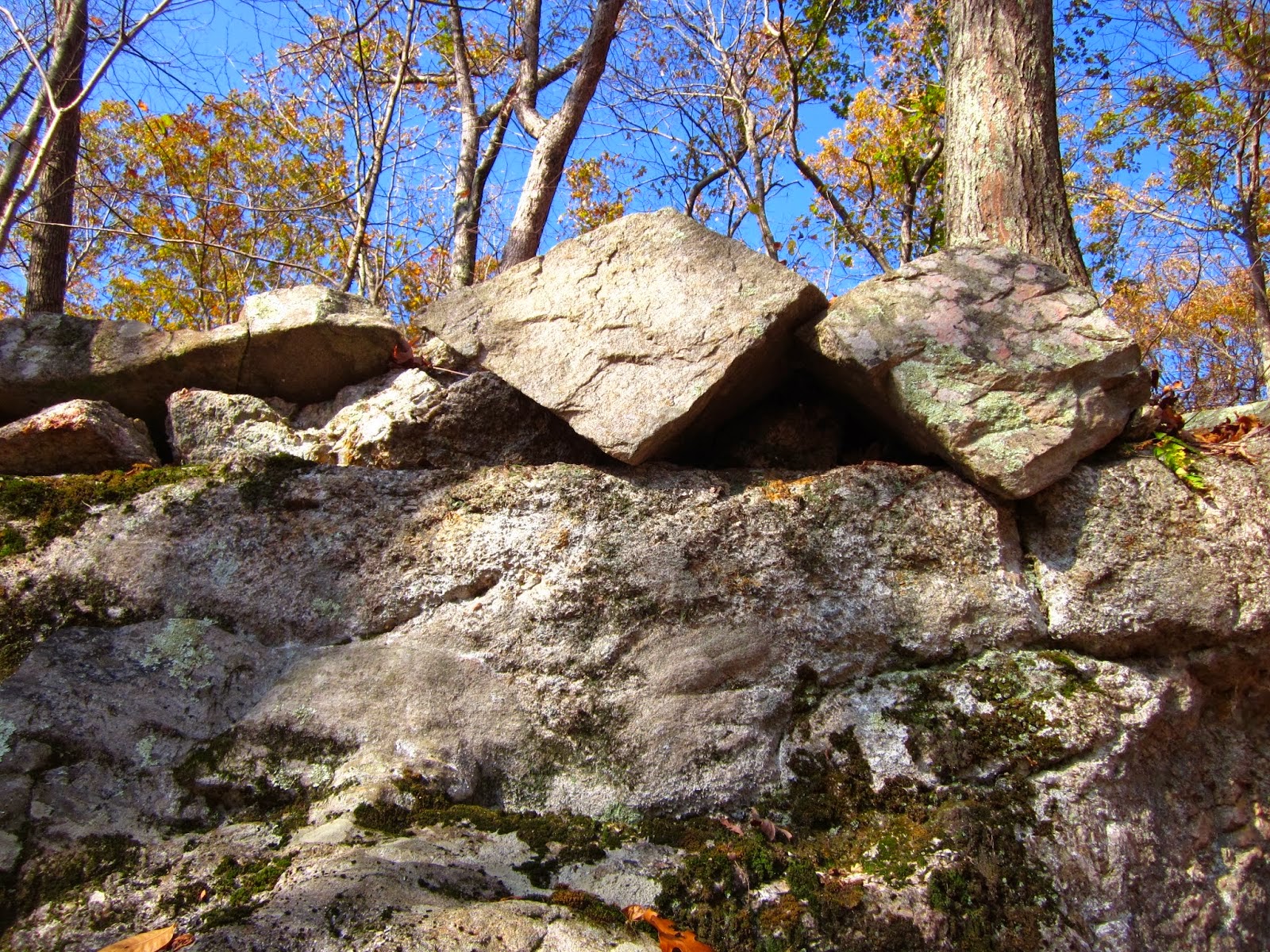 Waking Up on Turtle Island: Quartz Rhombus Stone in a Wall (from a PWAX ...