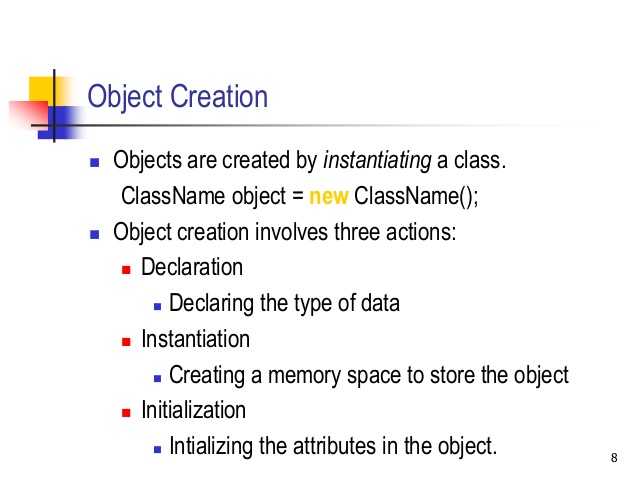 Declaring Object In Java