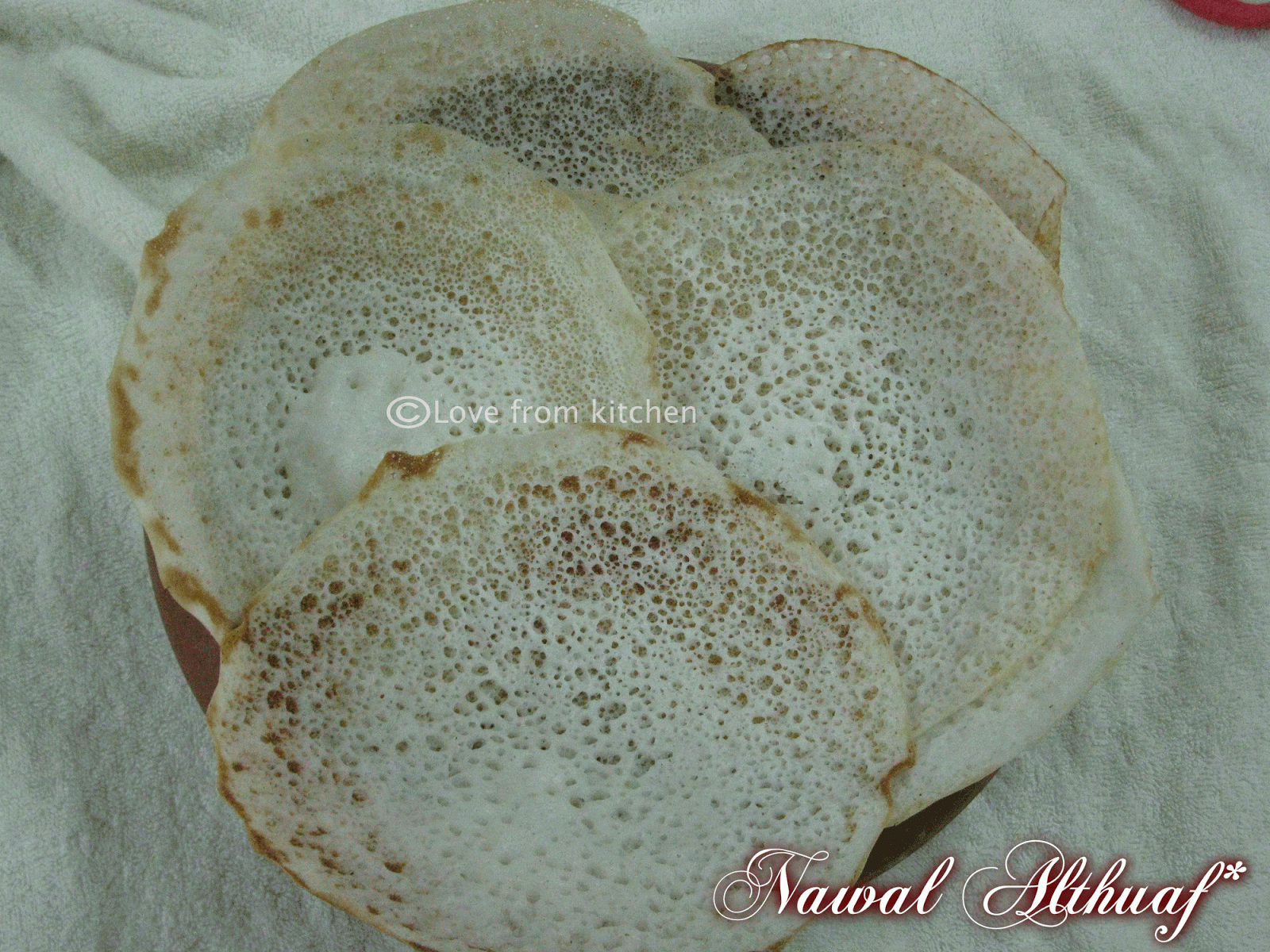 Appom/Vellayappom/Paalappom ~ Love From Kitchen