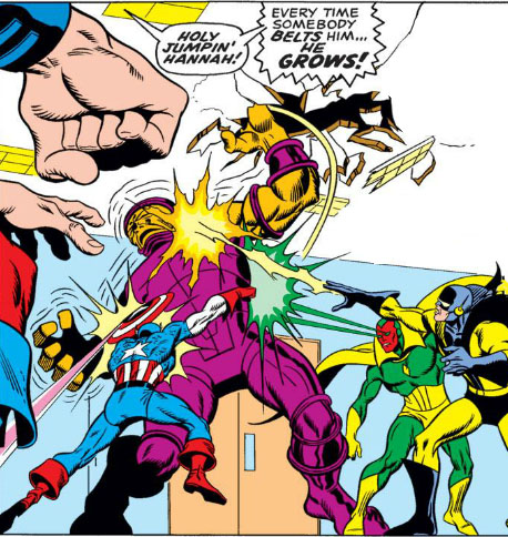 The Peerless Power of Comics!: The Incredible Growing Man!