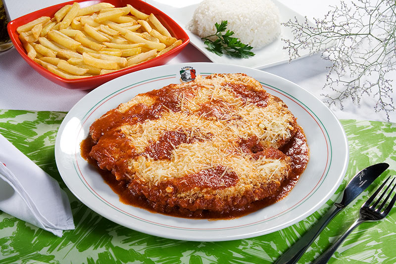 Receitas da Lininha: Filé à parmegiana