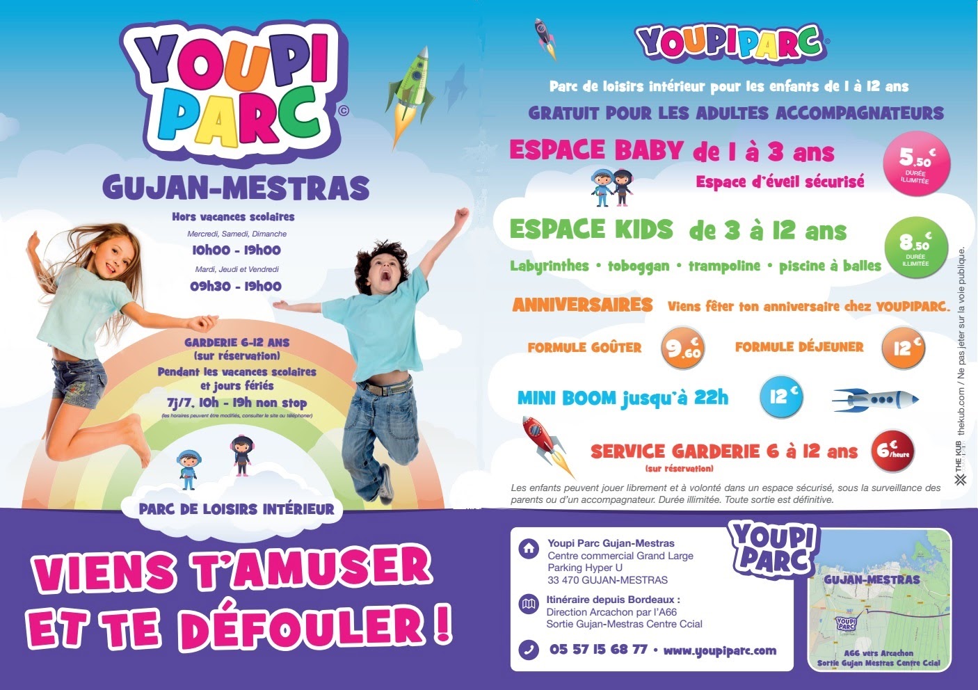 Le Blog du DEBA, Club d'Entreprises: ADHERENT A LA UNE : YOUPI PARC