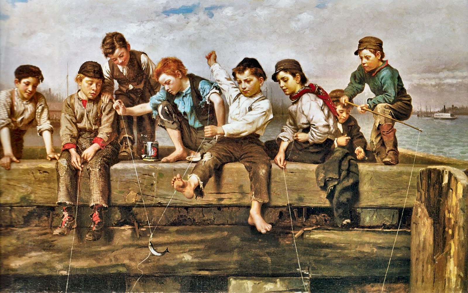 John George Brown | Pittore di genere | Tutt'Art@ | Masterpieces