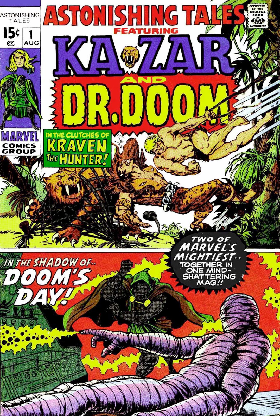 Diversions of the Groovy Kind: Marvel-ous Mondays: "The Power of Ka-Zar ...