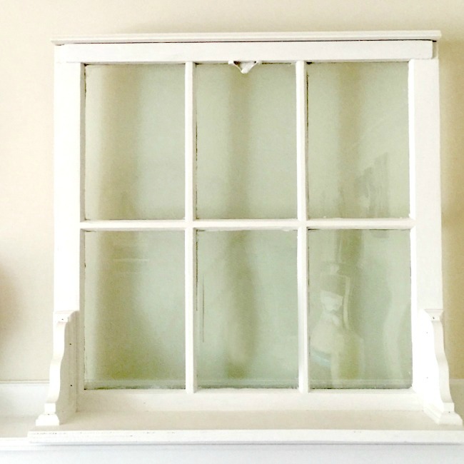 Make a Shelf From an Old Window