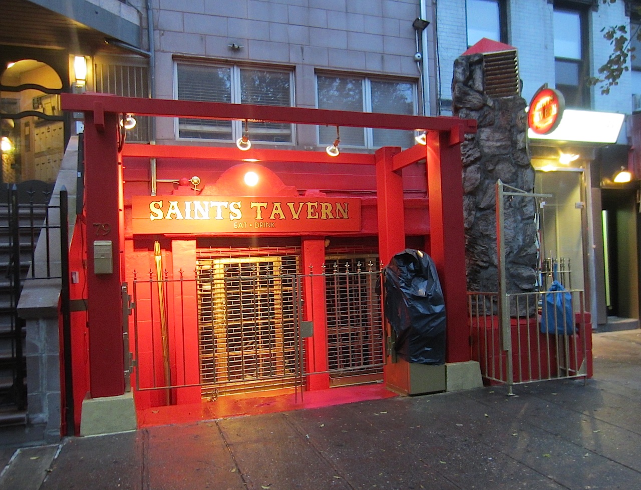 EV Grieve: Saints Tavern appears on St. Mark's Place EV Grieve: Saints Tavern appears on St. Mark's Place