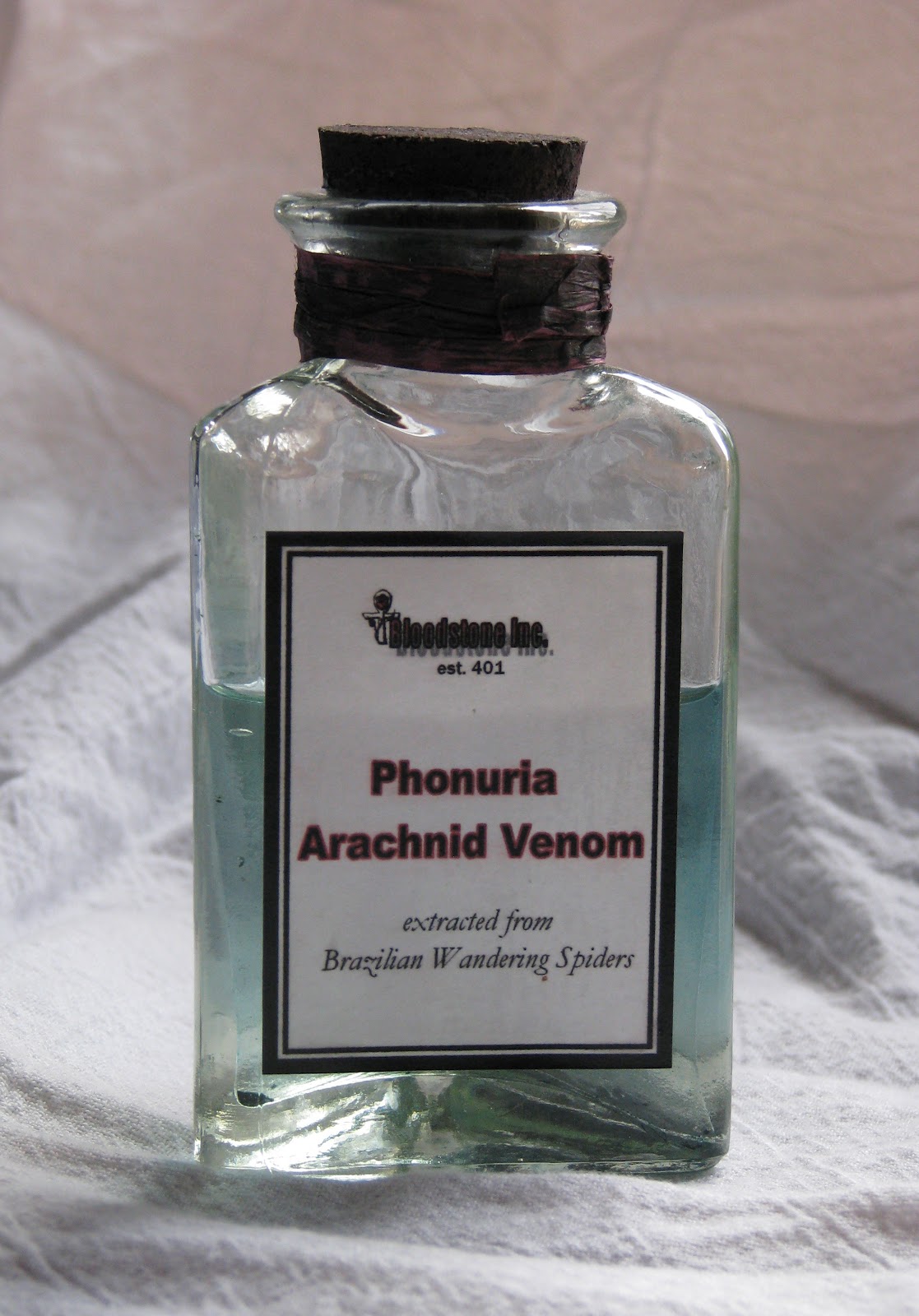 Spider Venom In A Bottle