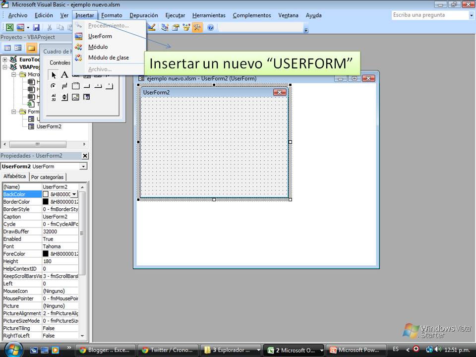 .. ExcelL aPlLicaTiioOns ..: FORMULARIO CON BOTONES DE OPCION
