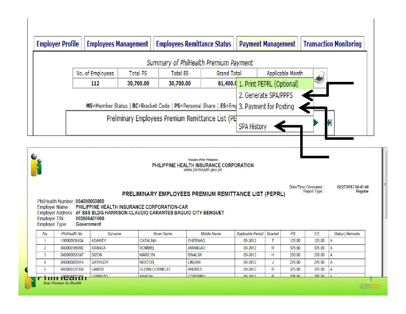 Philhealth Online System