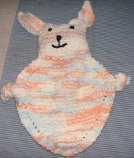 Knitting Galore: Baby Bunny Blanket Buddy