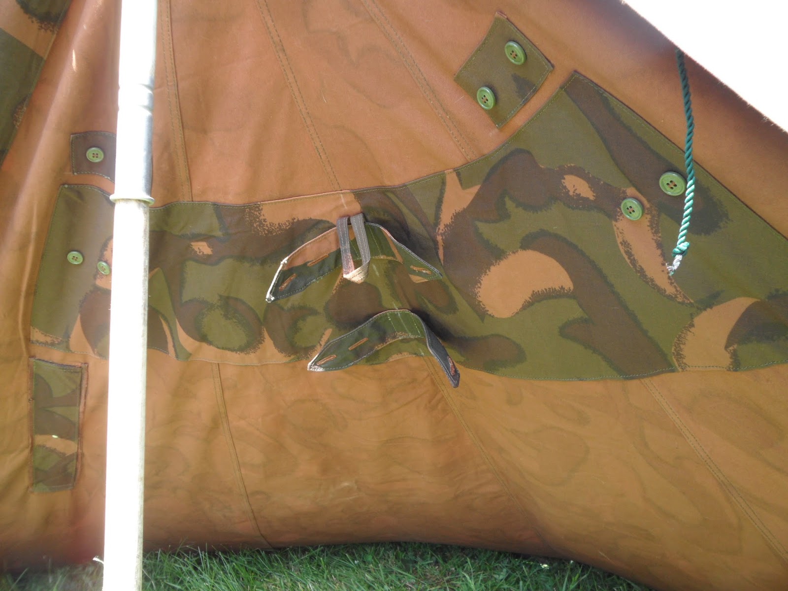 Four Bees: Hungarian Zeltbahn M49/82 Set Up as Tent , With Mosin Nagant ...