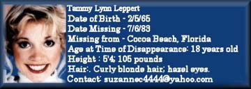 Missing Beauty Queen:Tammy Lynn Leppert 7-6-83 Part-1