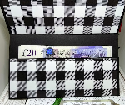Positively papercraft: Last minute money wallet