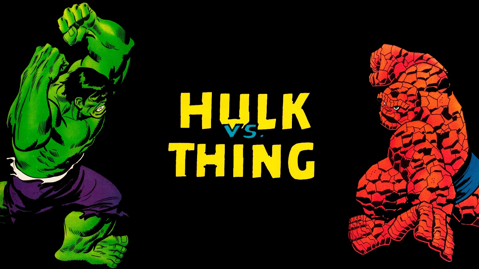"Hero Envy" The Blog Adventures: HULK VS THING
