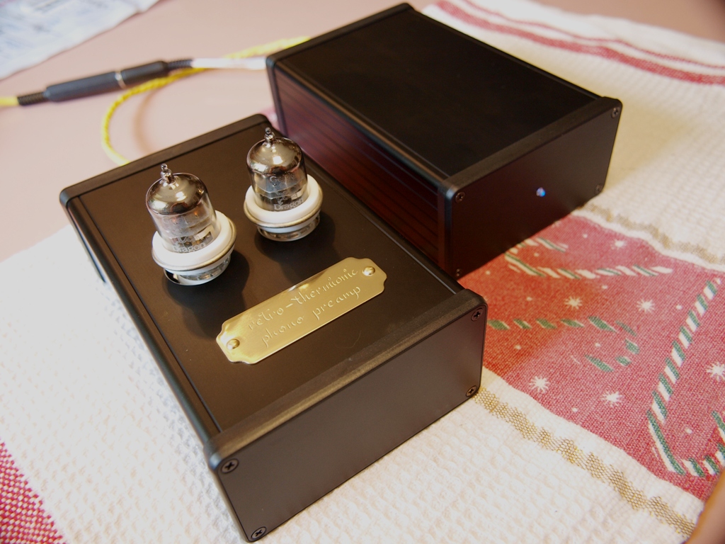 retro-thermionic: Two Stage Tube Phono Preamp