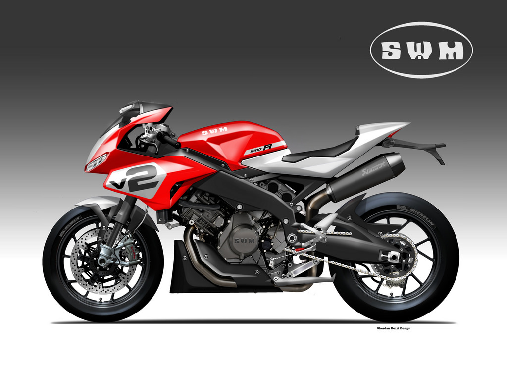 Racing Cafè: Design Corner - SWM 1200 Range by Oberdan Bezzi