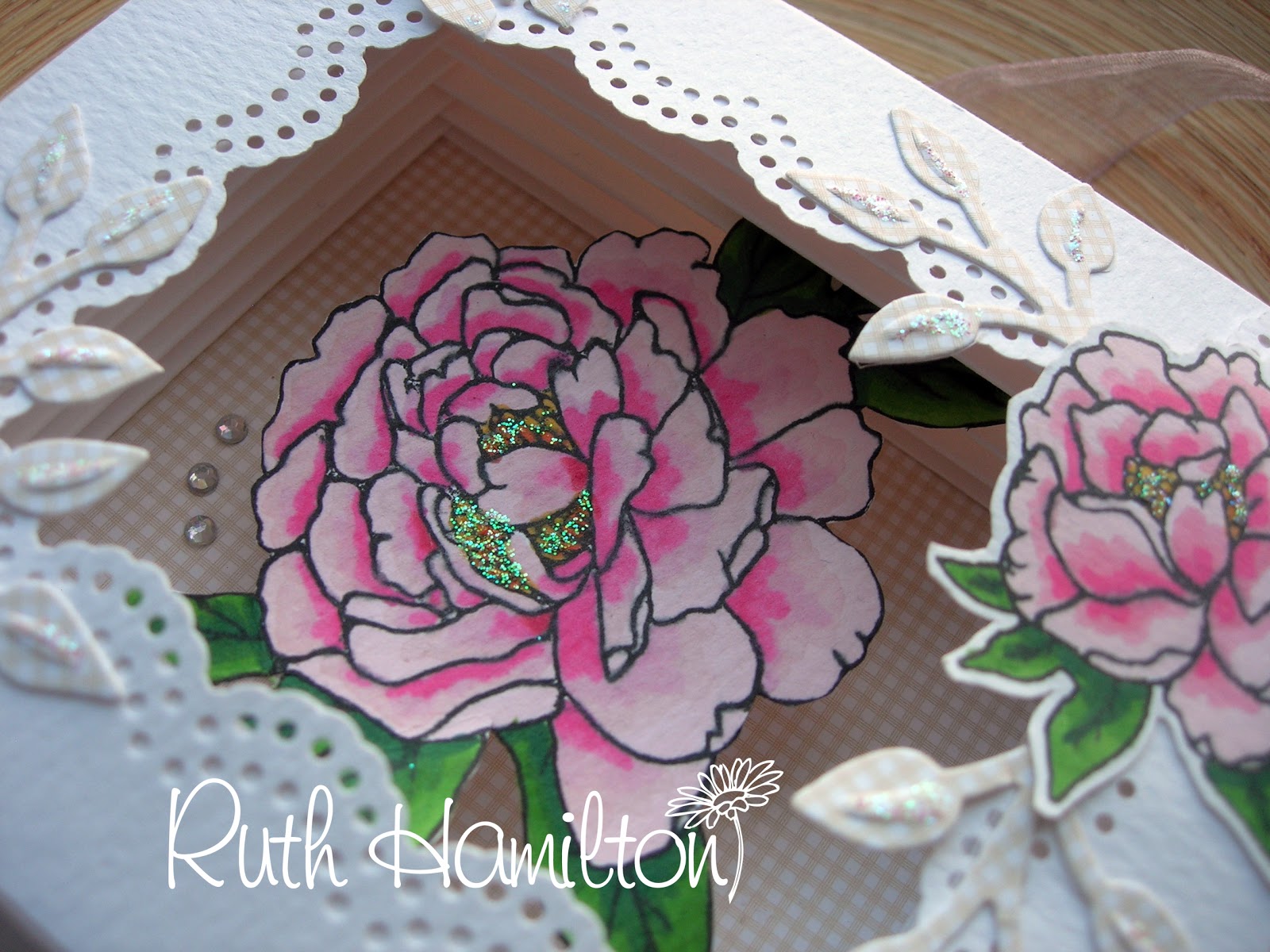 A Passion For Cards: Peony Book Card