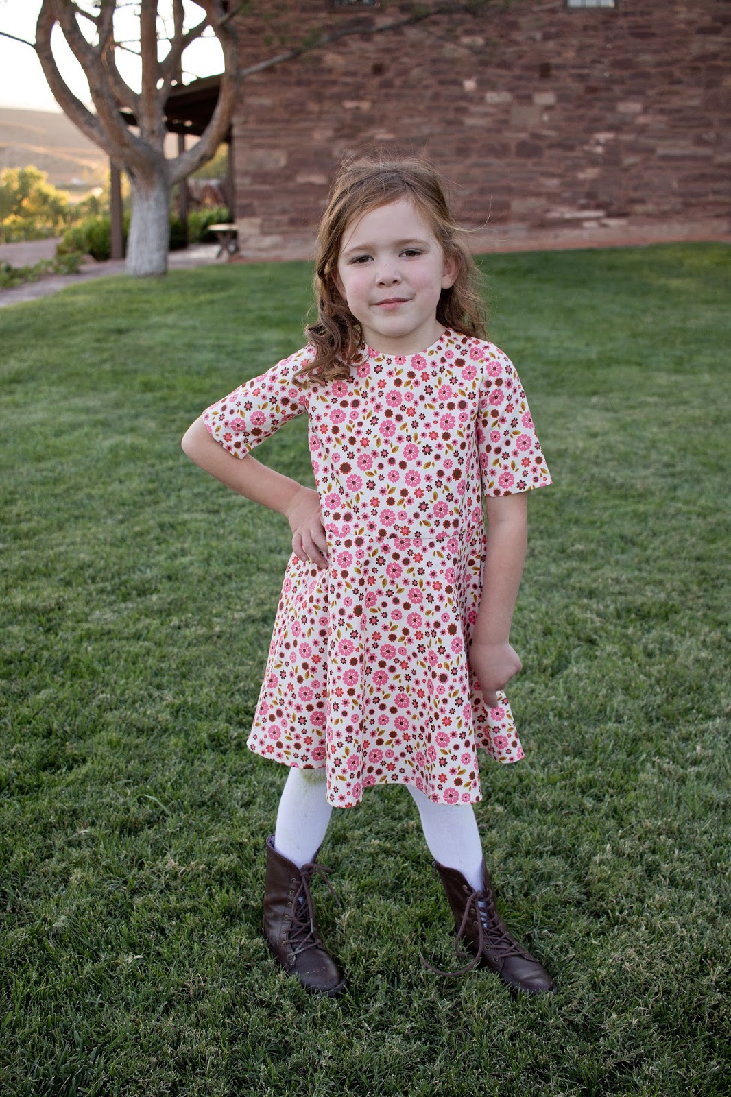 Sewing for four (plus one!): Building Block Dress book tour