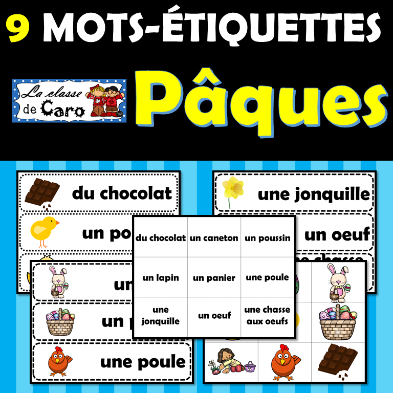 la classe de caro.: Pâques